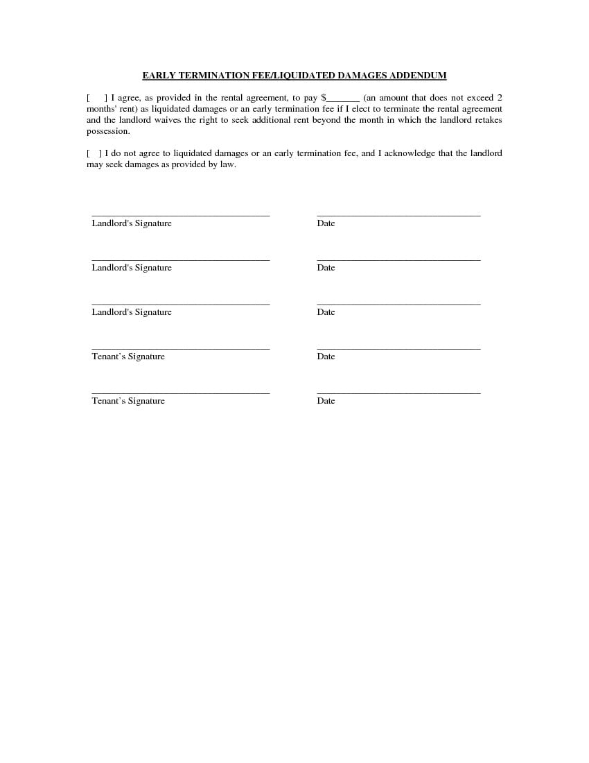 Download Free Florida Single Family Residential Lease Agreement
